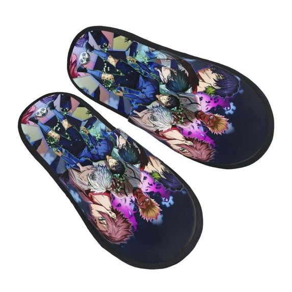 Blue Ball Loc-,K House Slippers For Women Men Indoor Outdoor-Cute ...