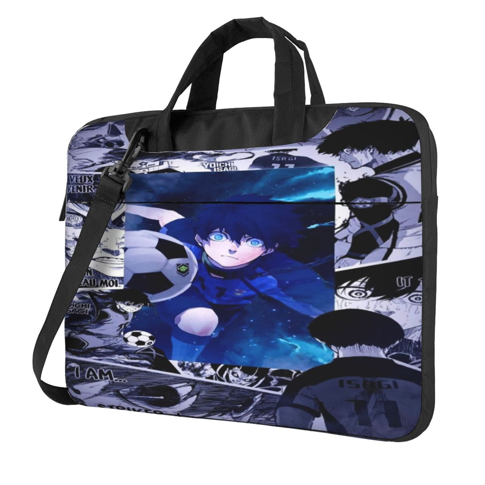 Blue Ball Loc-,K Laptop Bag For Women Men Waterproof Laptop Shoulder ...