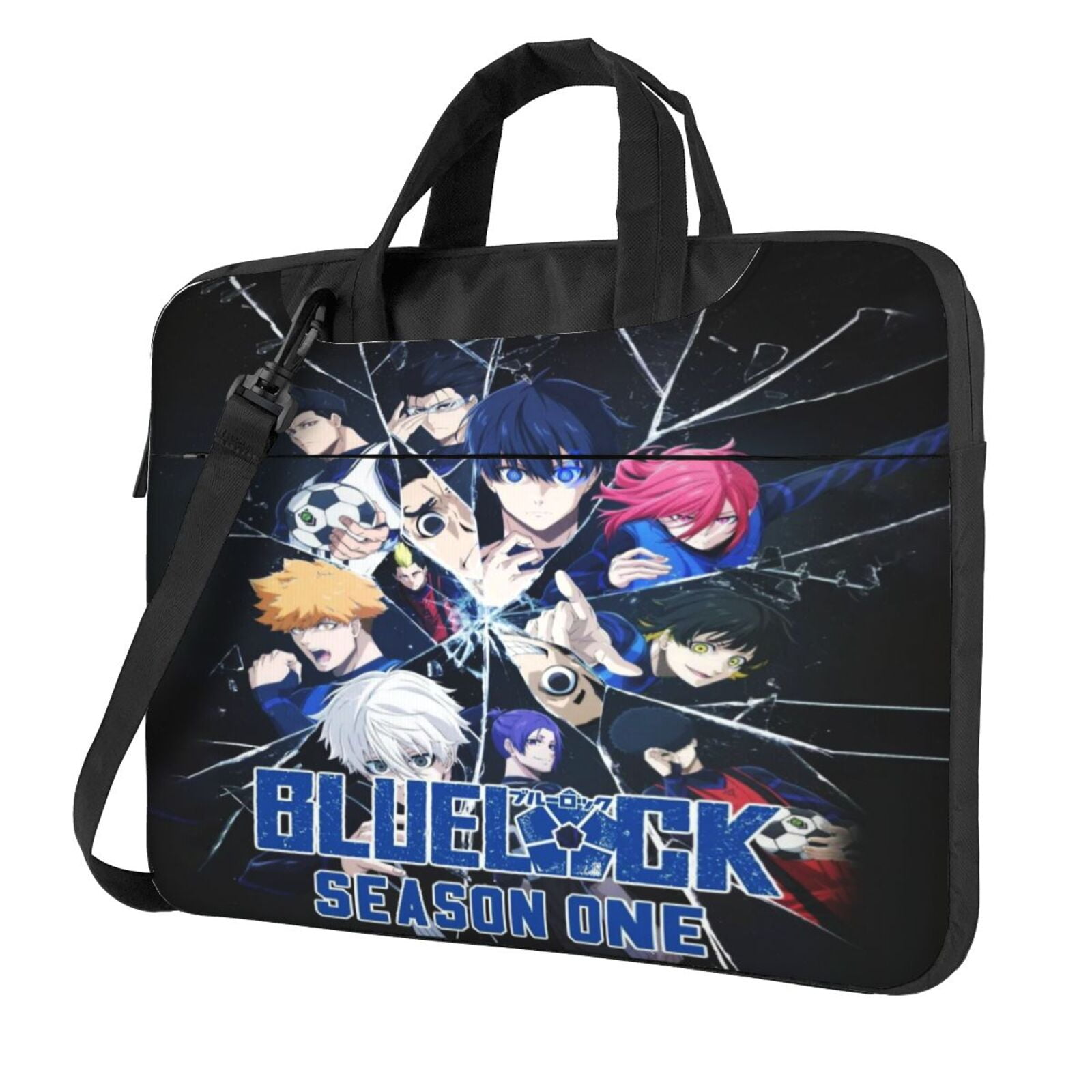 Blue Ball Loc-,K Laptop Bag For Women Men Waterproof Laptop Shoulder ...