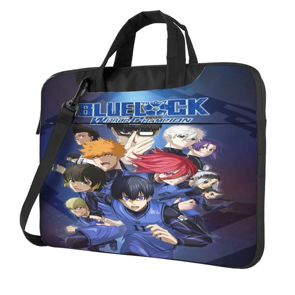 Blue Ball Loc-,K Laptop Bag For Women Men Waterproof Laptop Shoulder ...