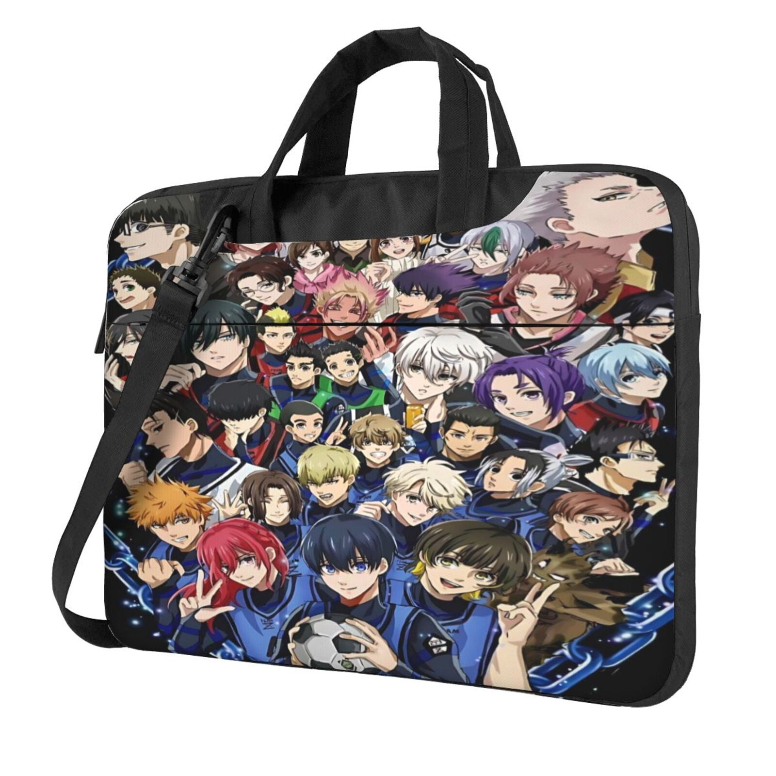 Blue Ball Loc-,K Laptop Bag For Women Men Waterproof Laptop Shoulder ...