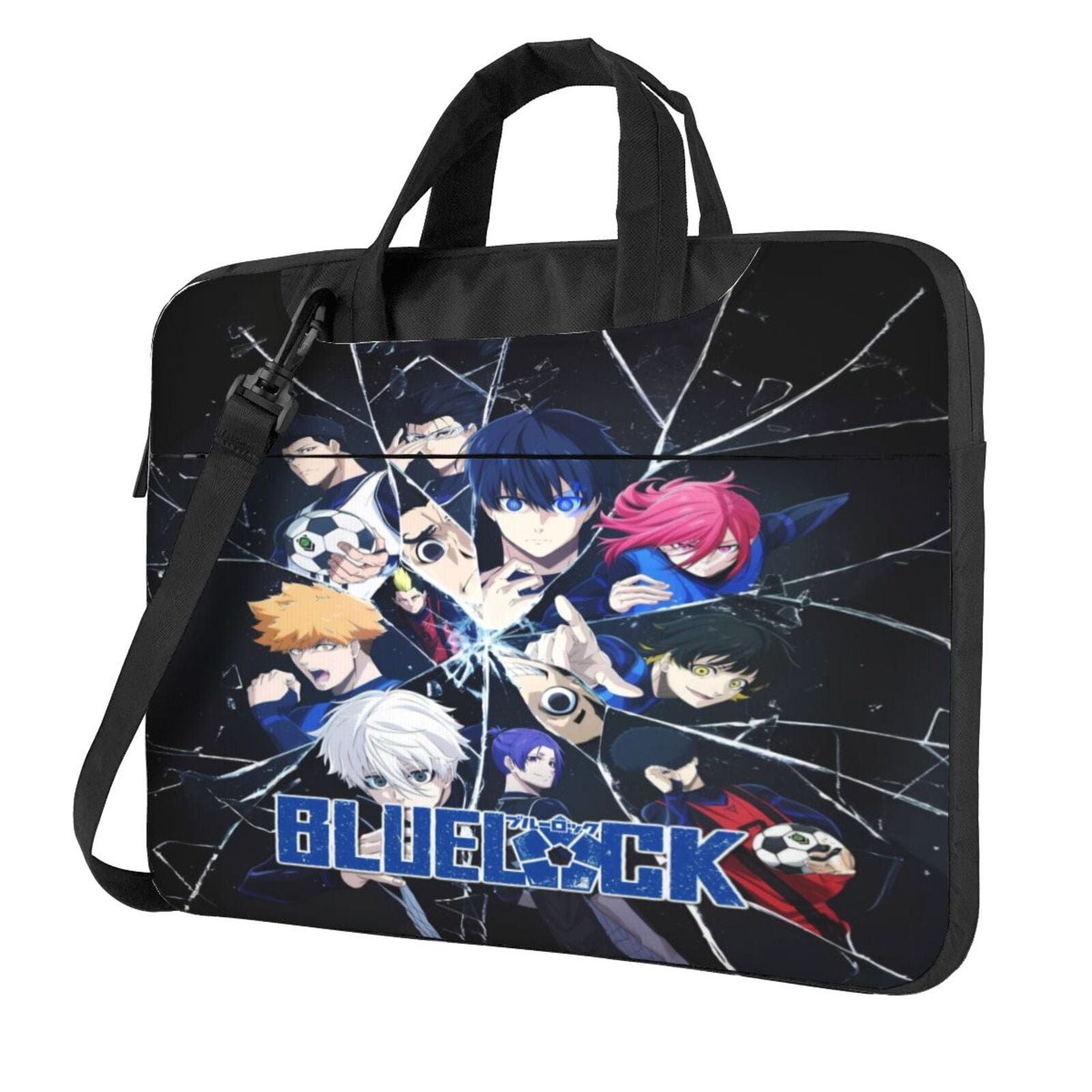 Blue Ball Loc-,K Laptop Bag For Women Men Waterproof Laptop Shoulder ...