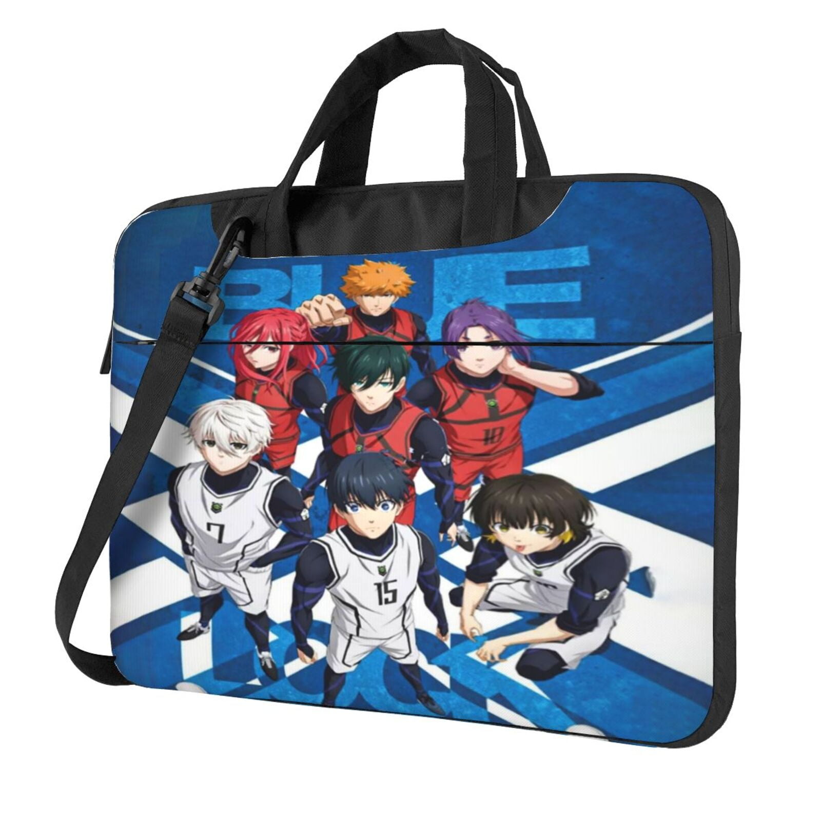 Blue Ball Loc-,K Laptop Bag For Women Men Waterproof Laptop Shoulder ...