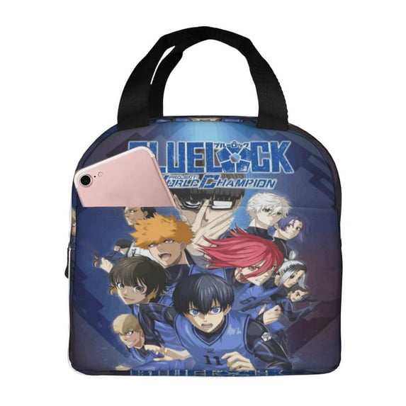 Blue Ball Loc-,K Lunch Box Insulated Lunch Bag For Women Men Reusable ...