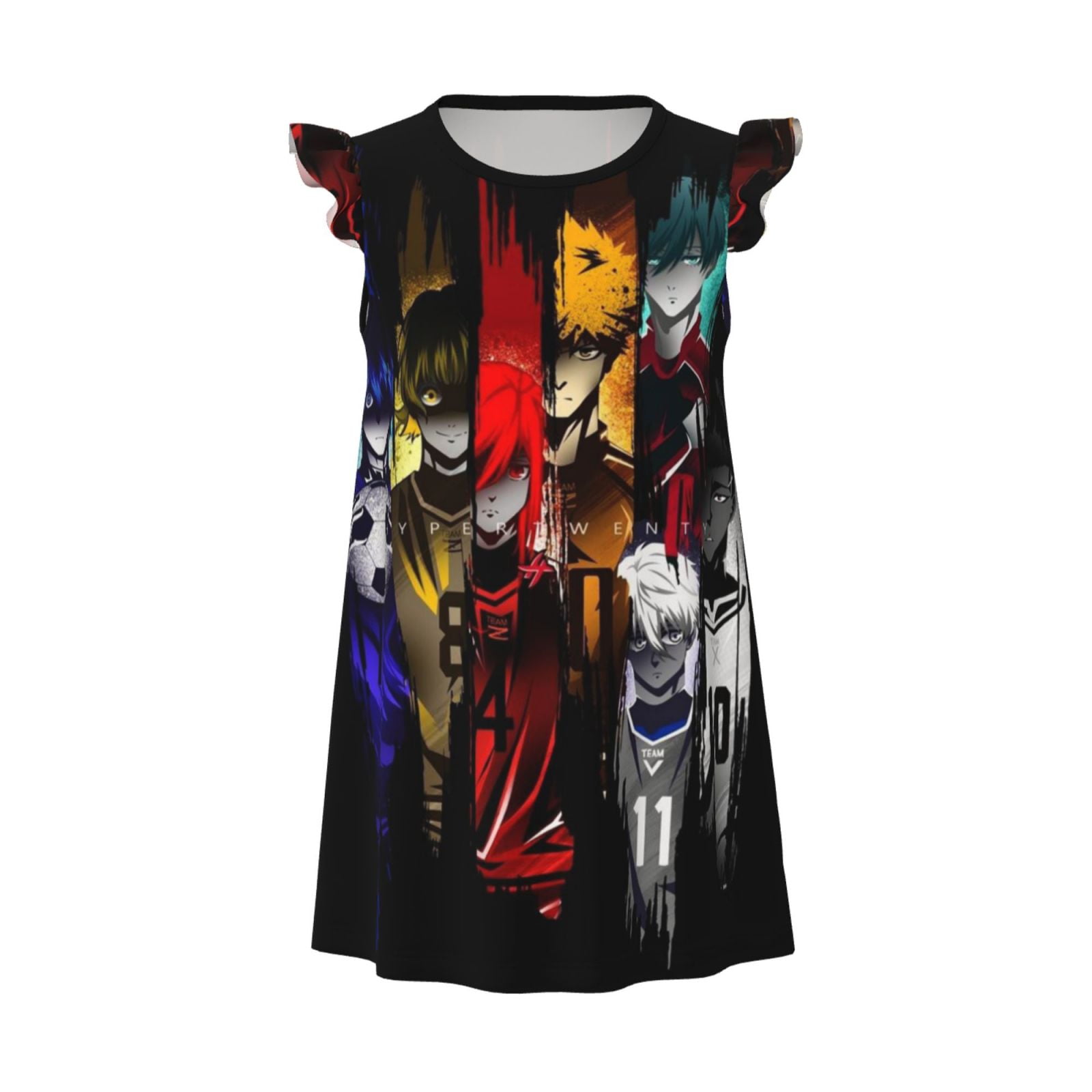 Blue Ball Loc-,K Nightgown Princess Pajama Dresses For Sleepwear ...