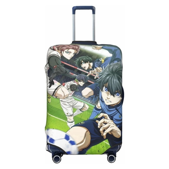 Blue Ball Loc-,K Travel Luggage Cover Washable Suitcase Cover Fashion ...