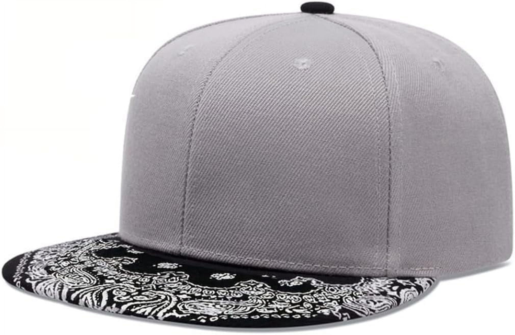 Blue Bandana Baseball Cap for Men Women Adjustable Summer Hip Hop ...