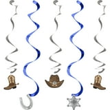 Blue Bandana Cowboy Dizzy Danglers, 5pk - Walmart.com