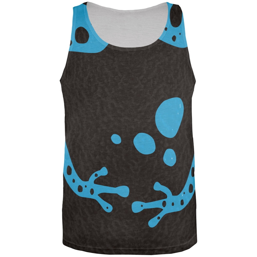 Blue Banded Poison Dart Frog All Over Adult Tank Top - Walmart Business ...