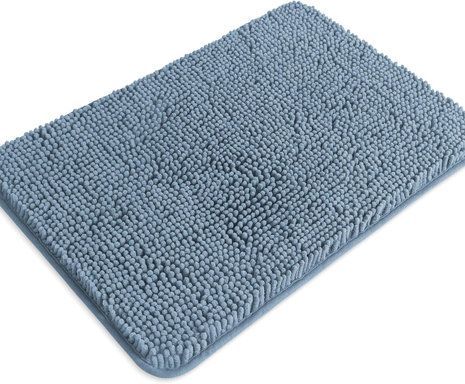 Blue Bathroom Rugs \u2013 Absorbent and Washable Bath Mat, Non-Slip ...
