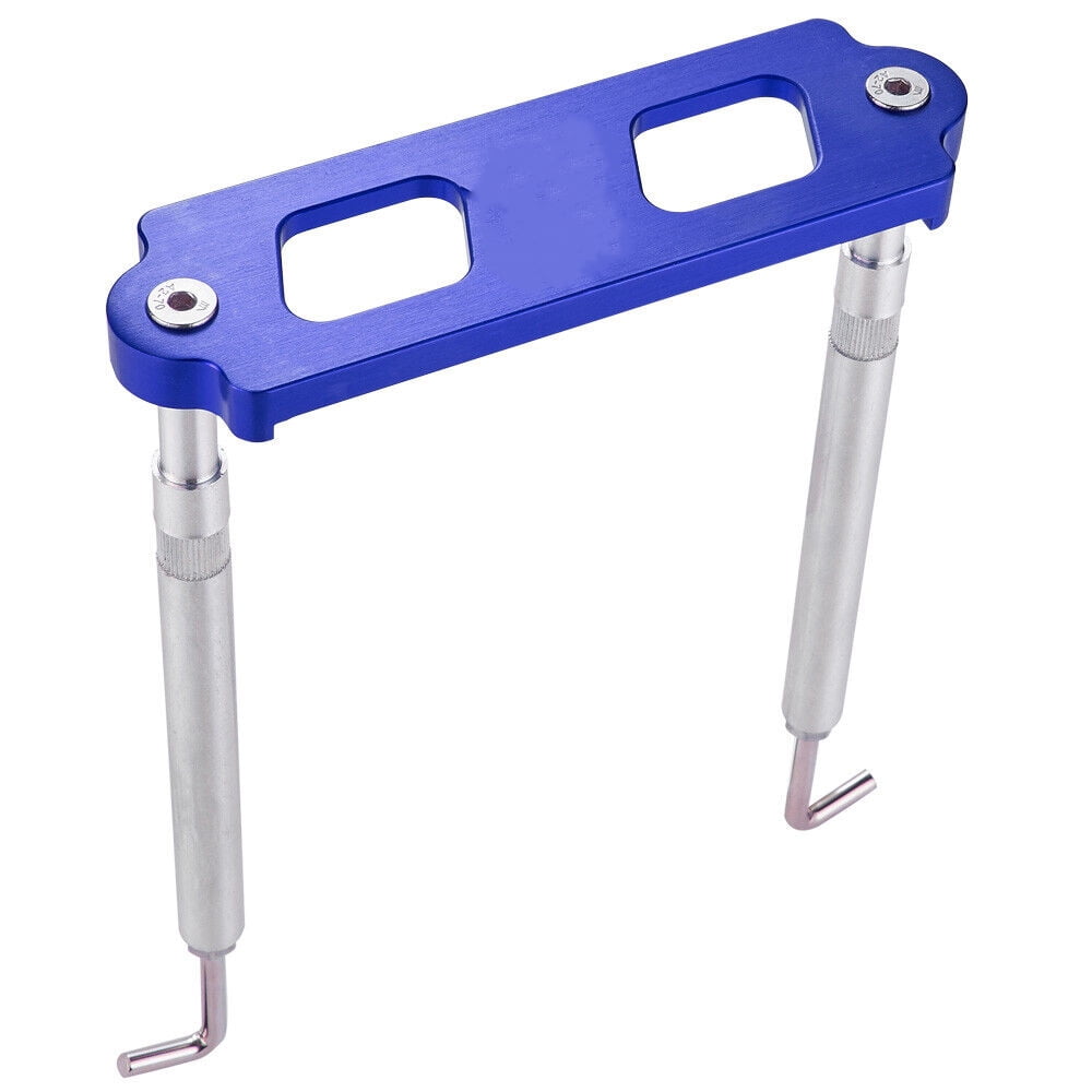 Blue Battery Tie Down Kit Hold Down Rod With Tray Hooks For Honda Civic ...