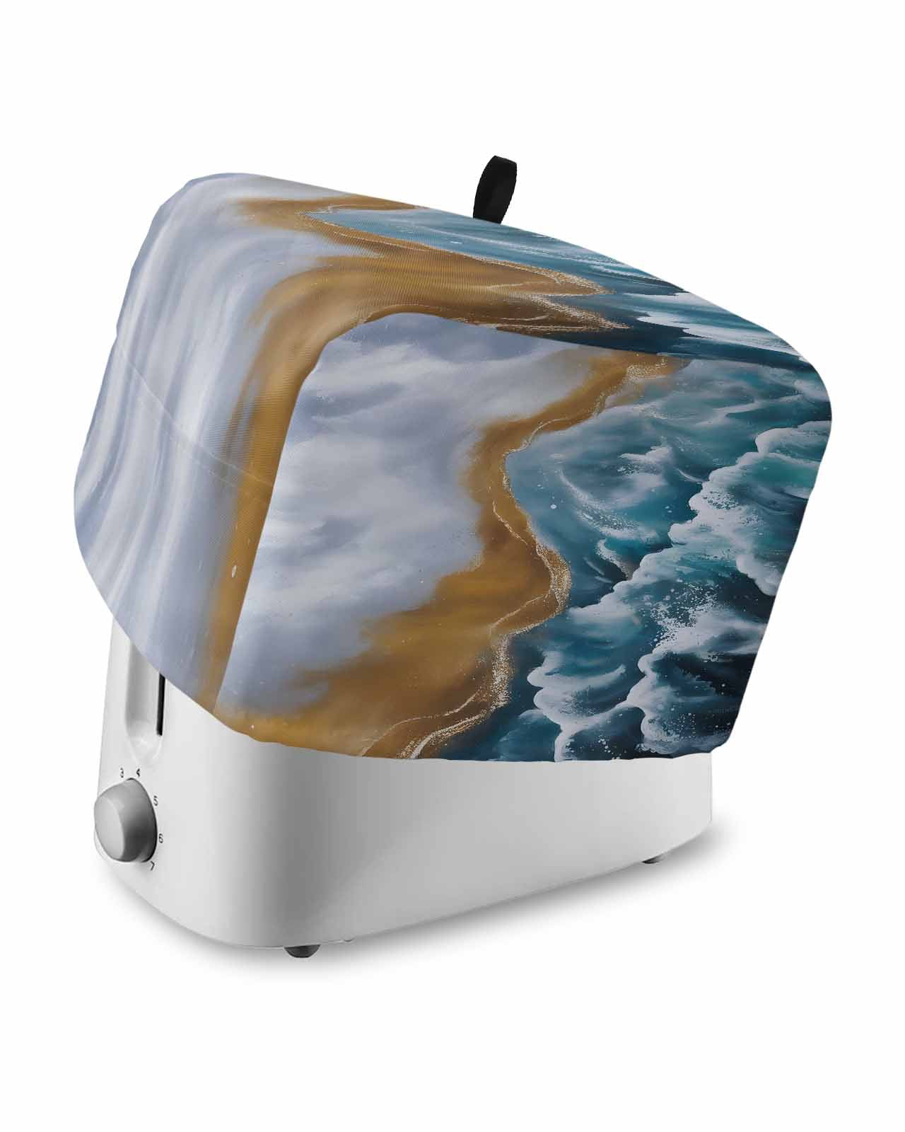 Blue Beach Toaster Cover 2 Slice, Small Kitchen Appliance Covers ...