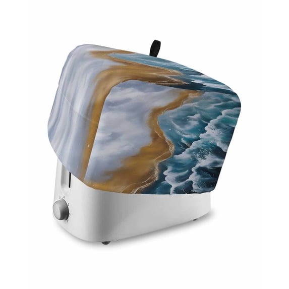 Blue Beach Toaster Cover 2 Slice, Small Kitchen Appliance Covers ...