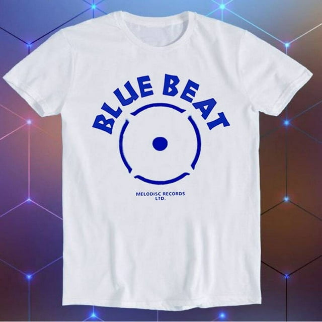 Blue Beat Records R&B Ska Music Label Vinyl Cool Funny Gift T Shirt ...