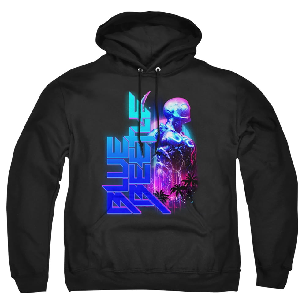 Blue Beetle (2023) Lightning Unisex Adult Pull-Over Hoodie - Walmart.com