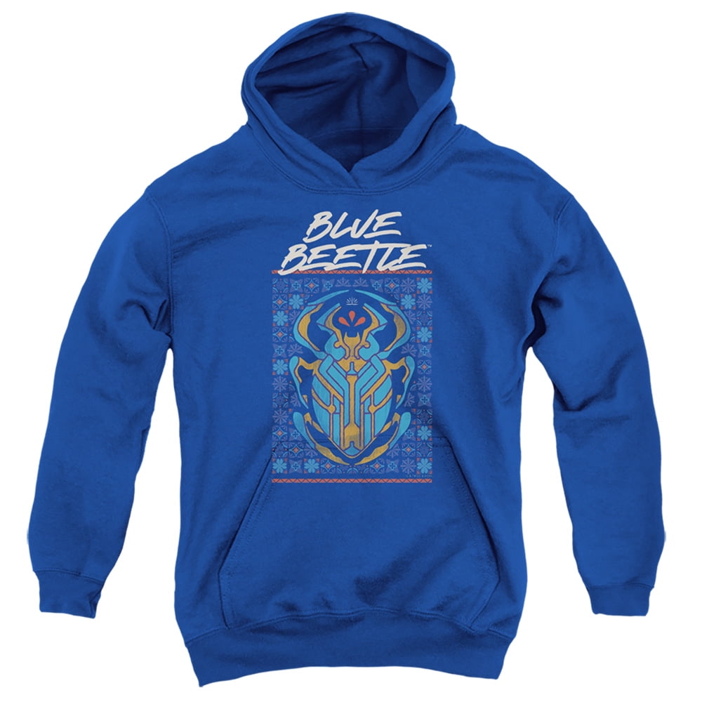 Blue Beetle (2023) Stylized Scarab Youth Kids Boy/Girls Pull-Over ...