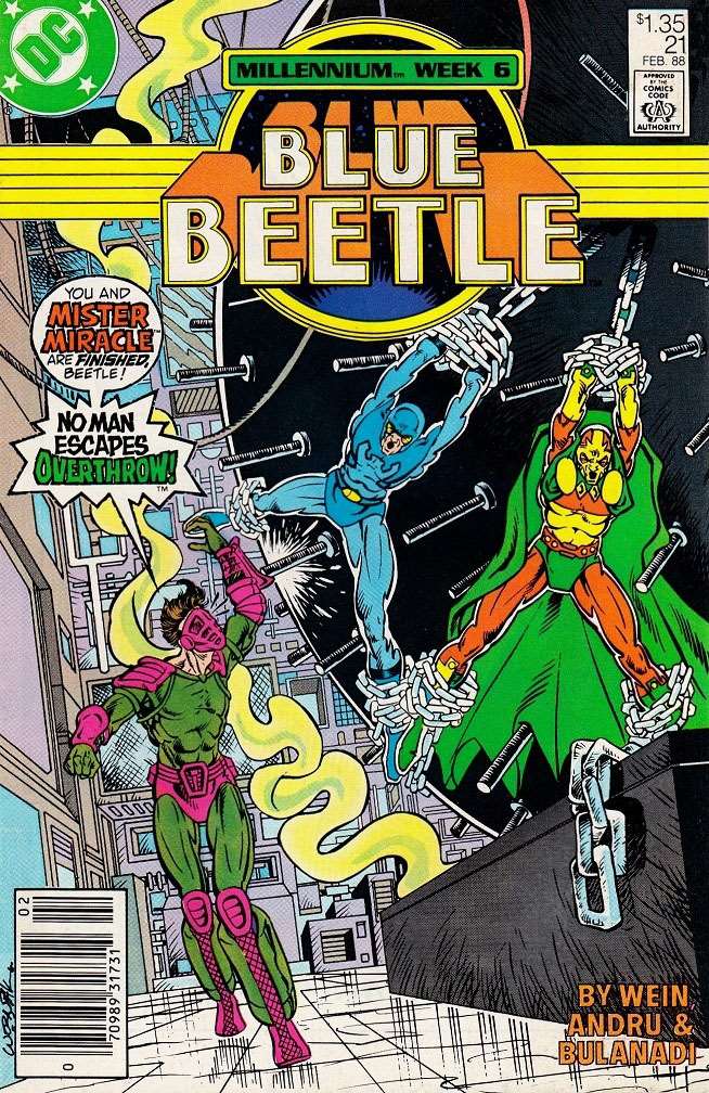 Blue Beetle (3rd Series, Canadian Edition) #21 VF ; DC Comic Book - Walmart.com