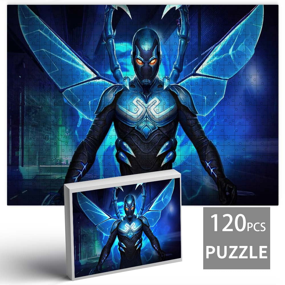 Blue Beetle Puzzles 120 Pieces for Adults Teens Jigsaw Challenging Hard ...