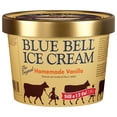 Blue Bell Homemade Vanilla Ice Cream Half Gallon, 64 fl oz - Walmart.com