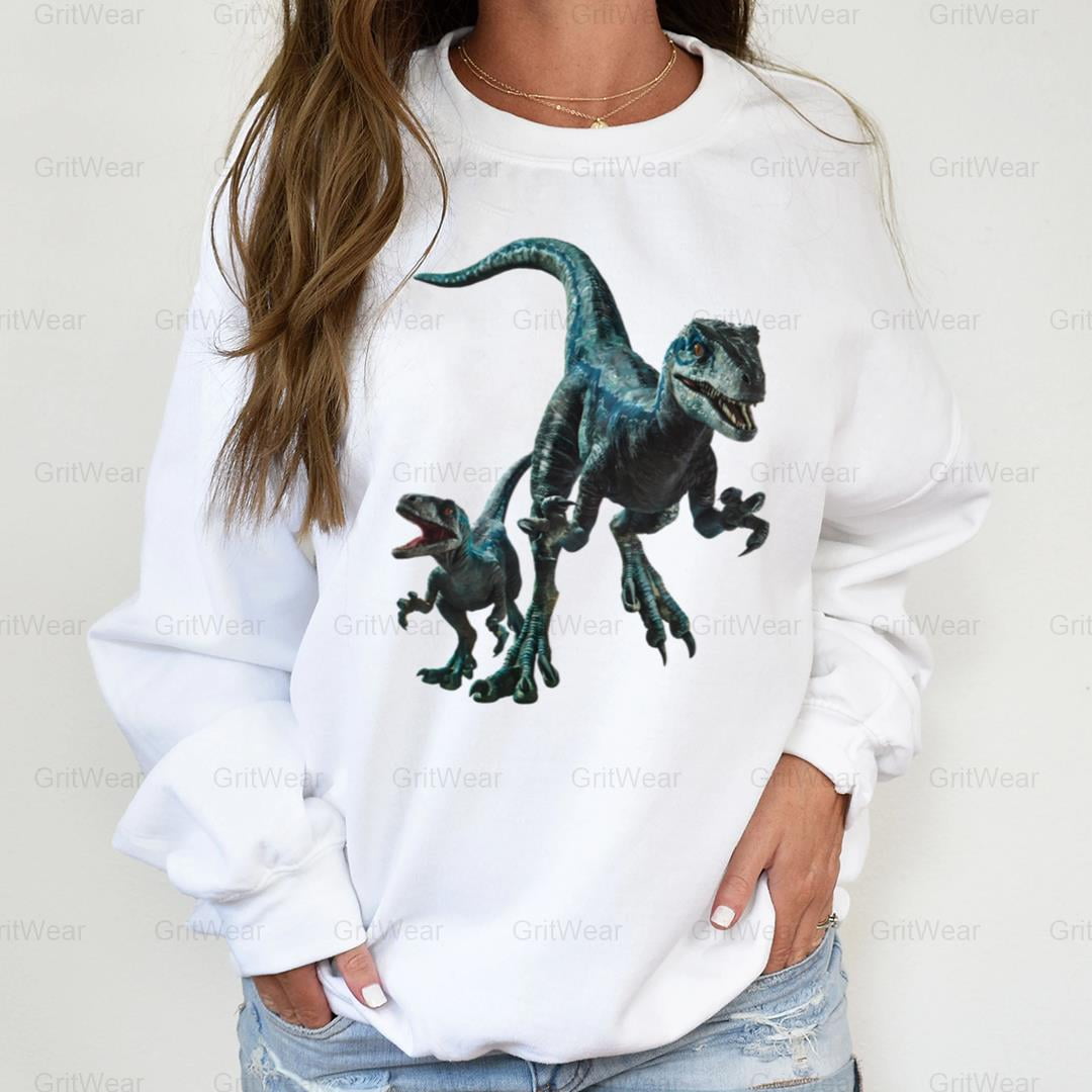Blue Beta Jurassic World, Vintage Funny Dinosaur, Prehistoric Gift ...