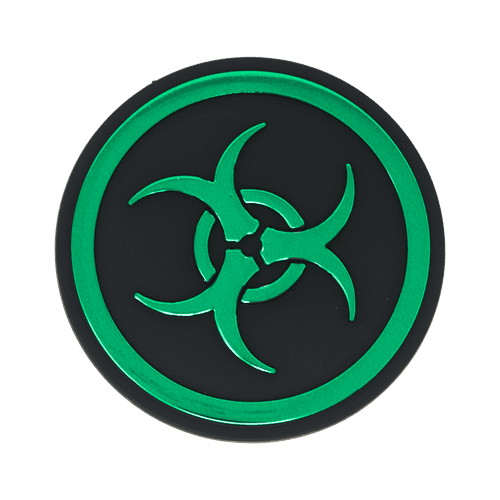 Blue Biohazard Emblem Custom Badge for Car Truck SUV 4x4 - Walmart ...