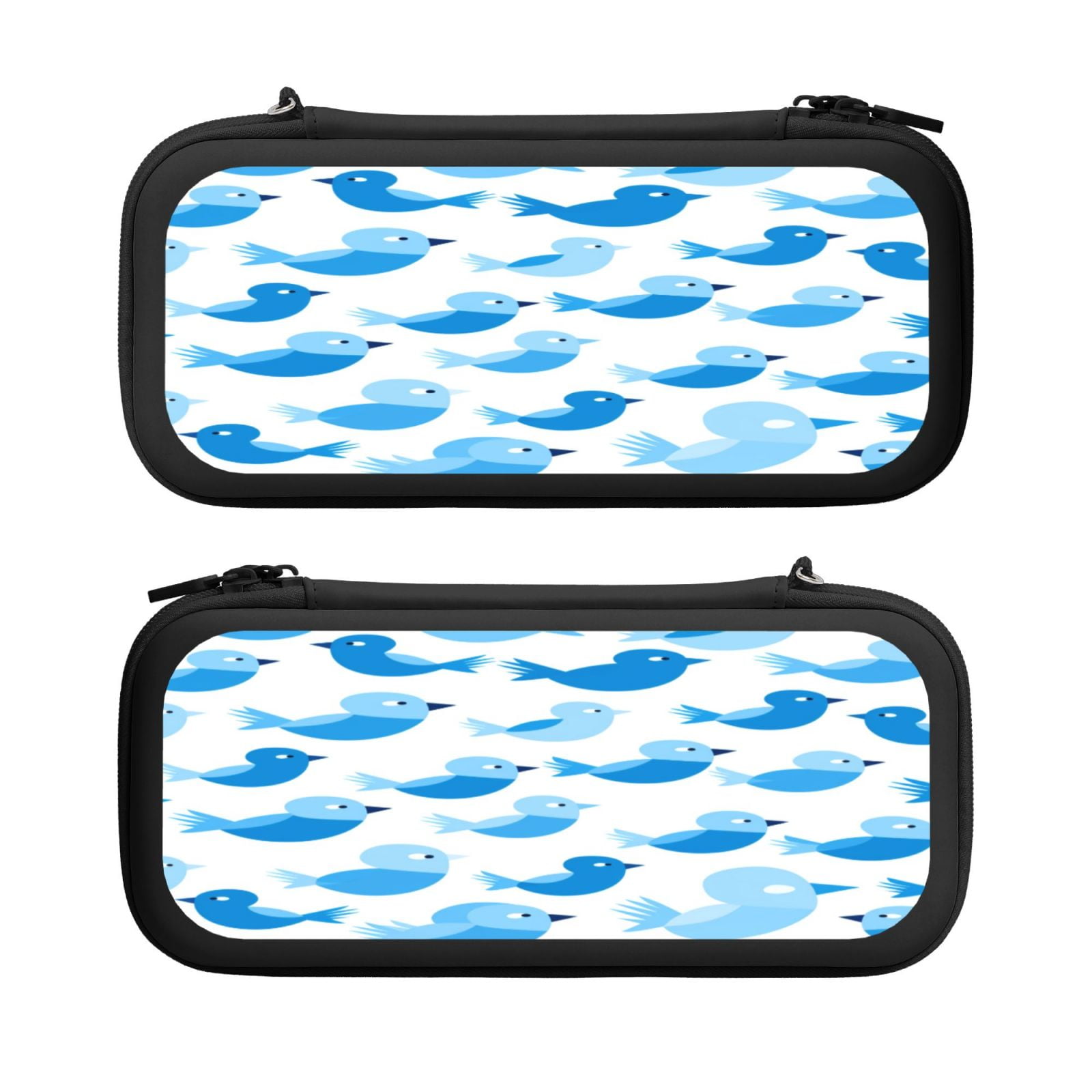 Blue Bird (1), Carrying Case For Nintendo Switch & OLED Version, Eva Lightweight Shockproof ...
