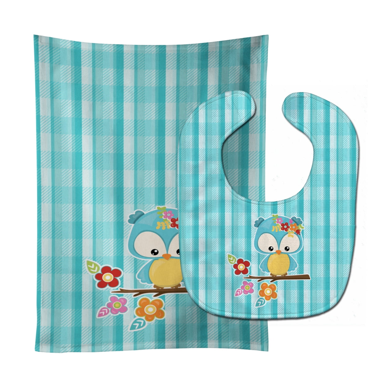 Blue Bird Baby Bib and Burp Cloth - Walmart.com