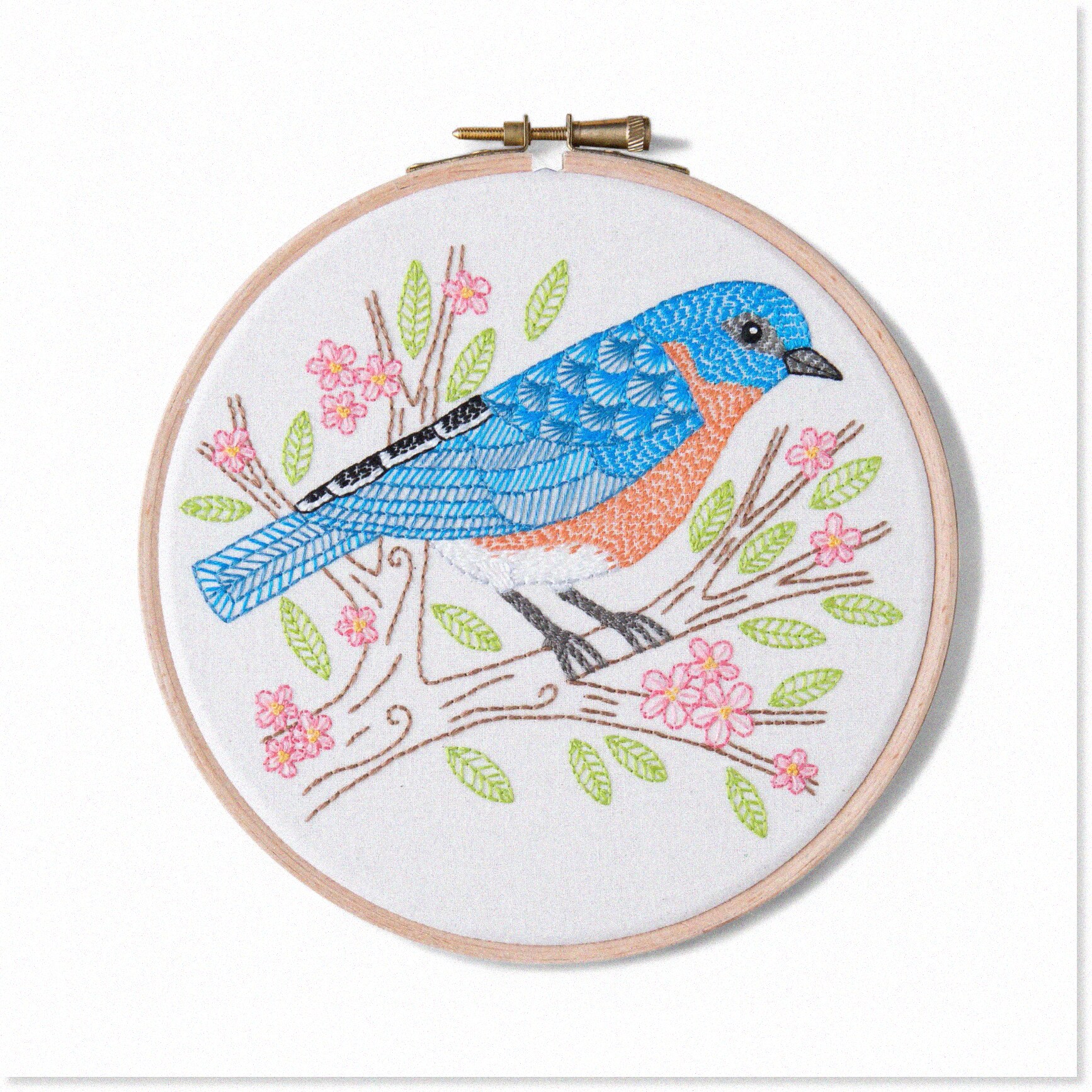 Blue Bird Stitchery: Beginner's Delight Embroidery Kit - Perfect for ...