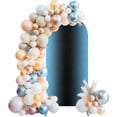 Blue Black Ombre Arch Backdrop Cover 5Ft, Wedding Arch Covers Stretchy ...