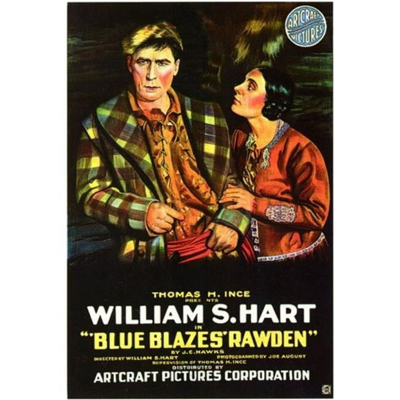 Blue Blazes Rawden Movie Poster - 11 x 17 in. - Walmart.com