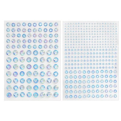Blue Bling Stickers Variety Pack by Recollections – Assorted Size ...
