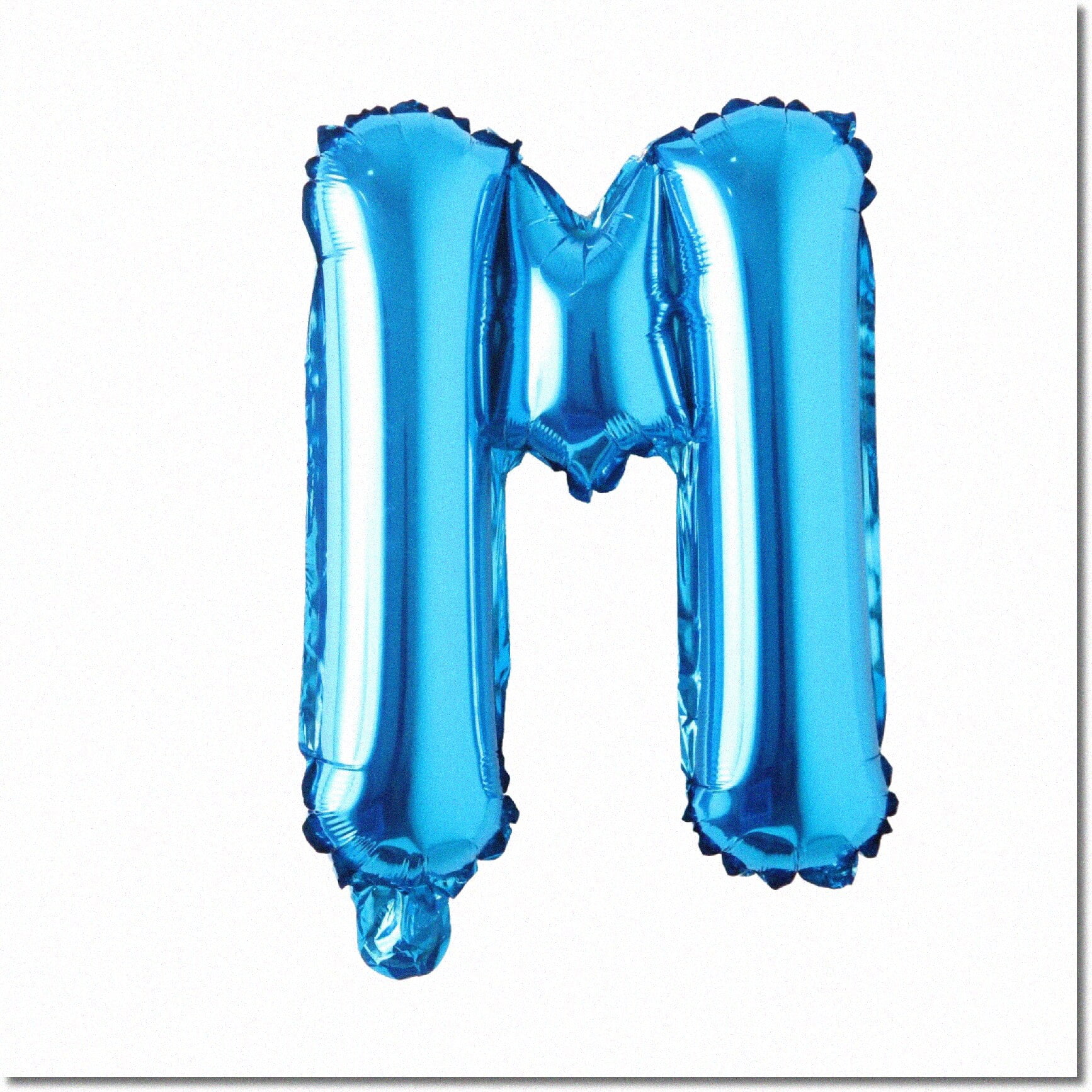 "Blue Blissful Balloon Bonanza - 16" Single Alphabet Letter Number ...