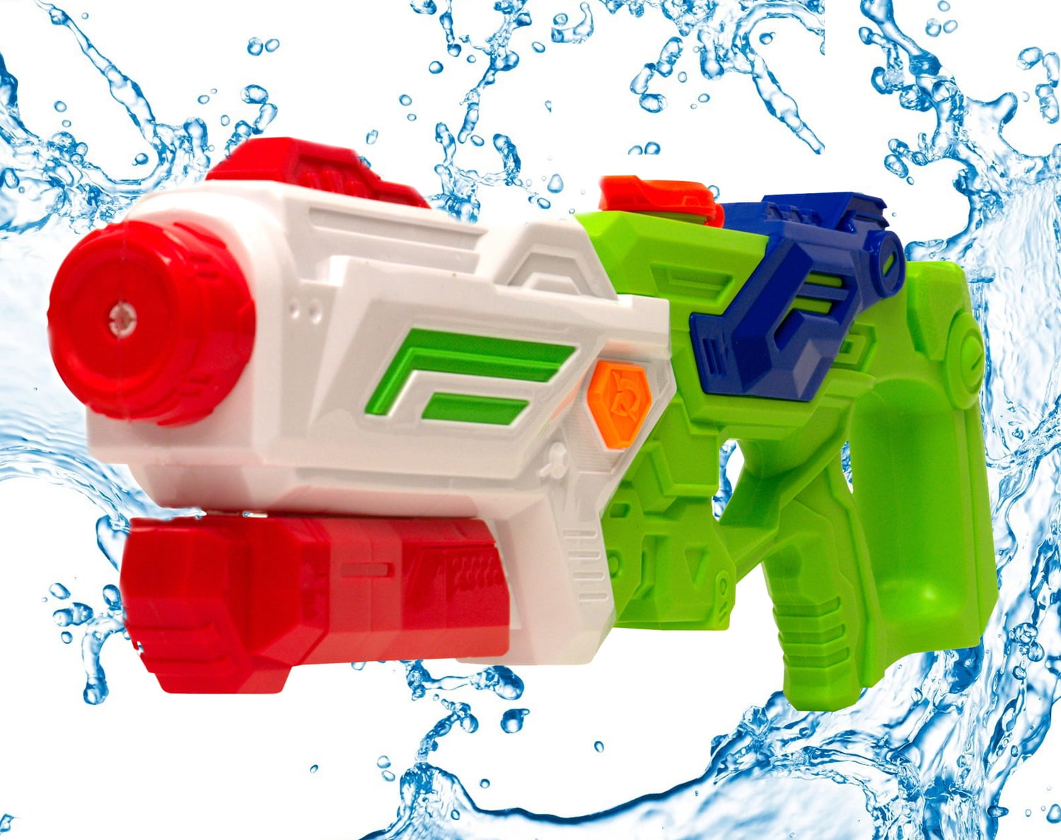 Blue Block Factory Ultra Water Blaster Gun - Green - Walmart.com