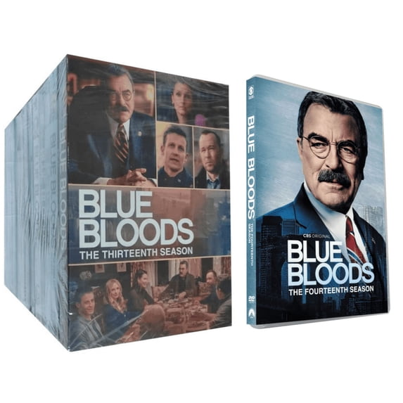 AZMedia Blue Bloods Complete Series, Seasons 1-14 DVD, Family Crime ...