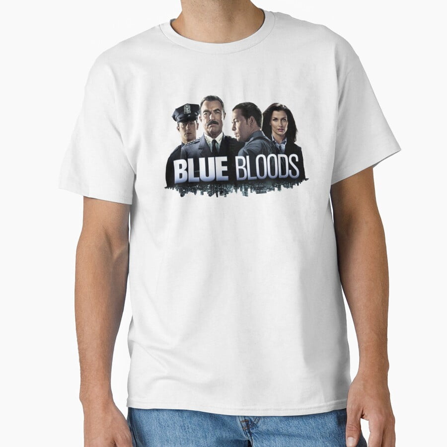 Blue Bloods Drama Television Series Shield Logo Fan T-Shirt - Walmart.com