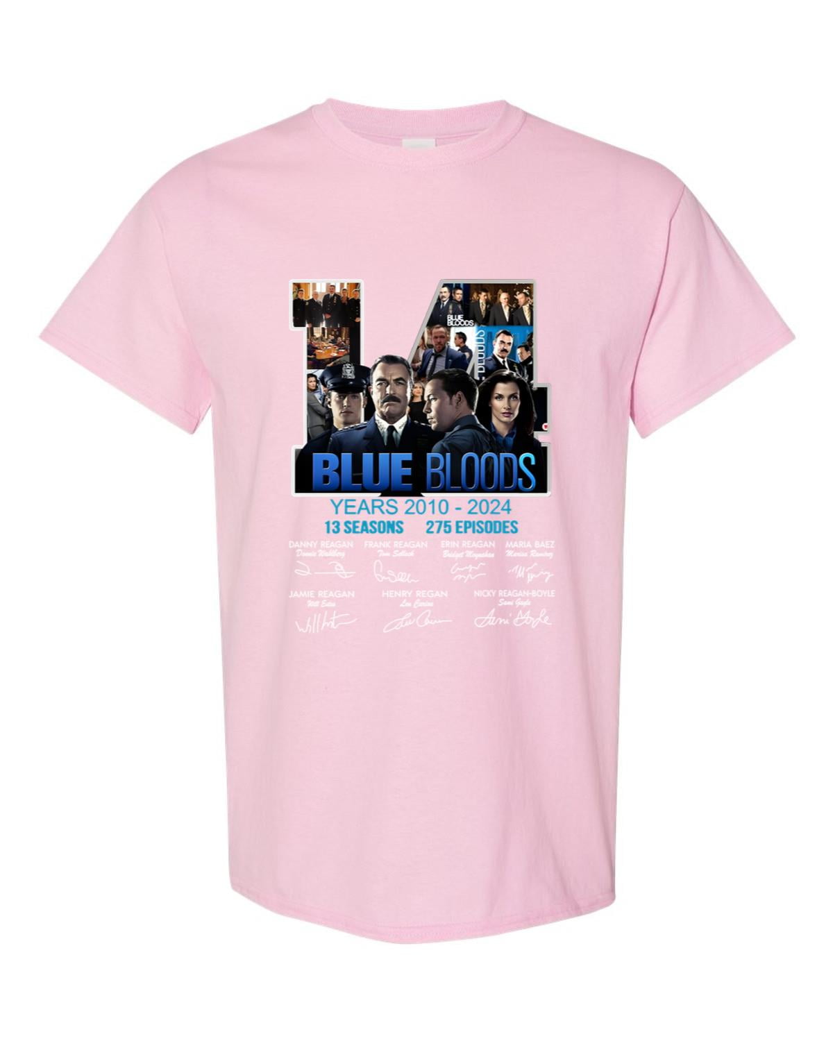 Blue Bloods T-Shirt 14 Years Cast Tribute 2010–2024 Edition, for men ...
