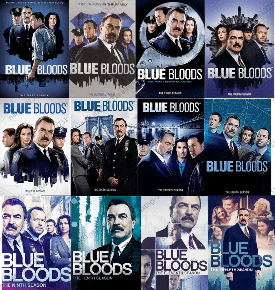Blue Bloods Complete TV Show Series Box Set, Seasons 1-12 DVD - Walmart.com
