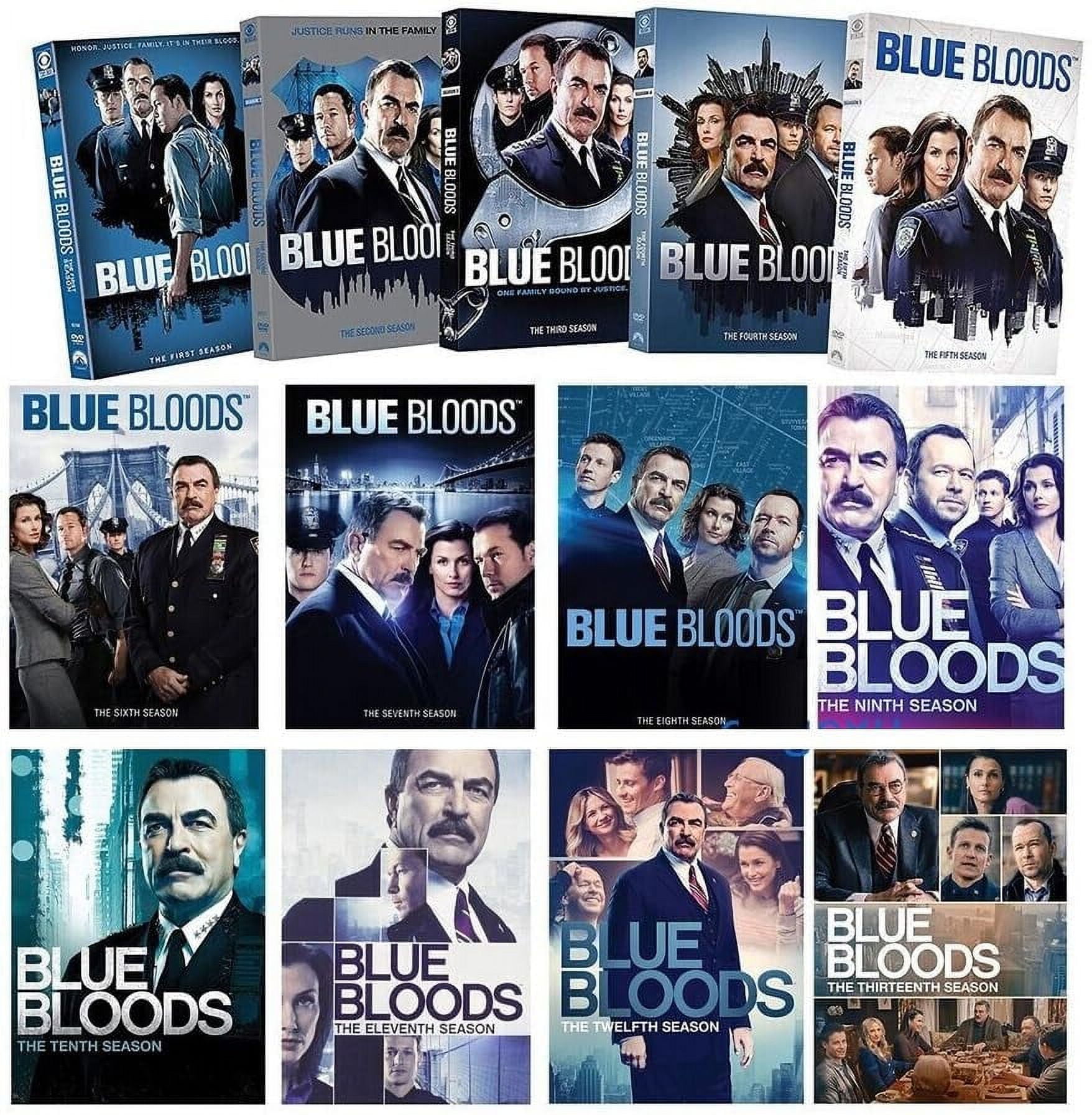 Blue Bloods Complete Series DVD Set: Seasons 1-13, NYPD Reagan Family Drama - Walmart.com