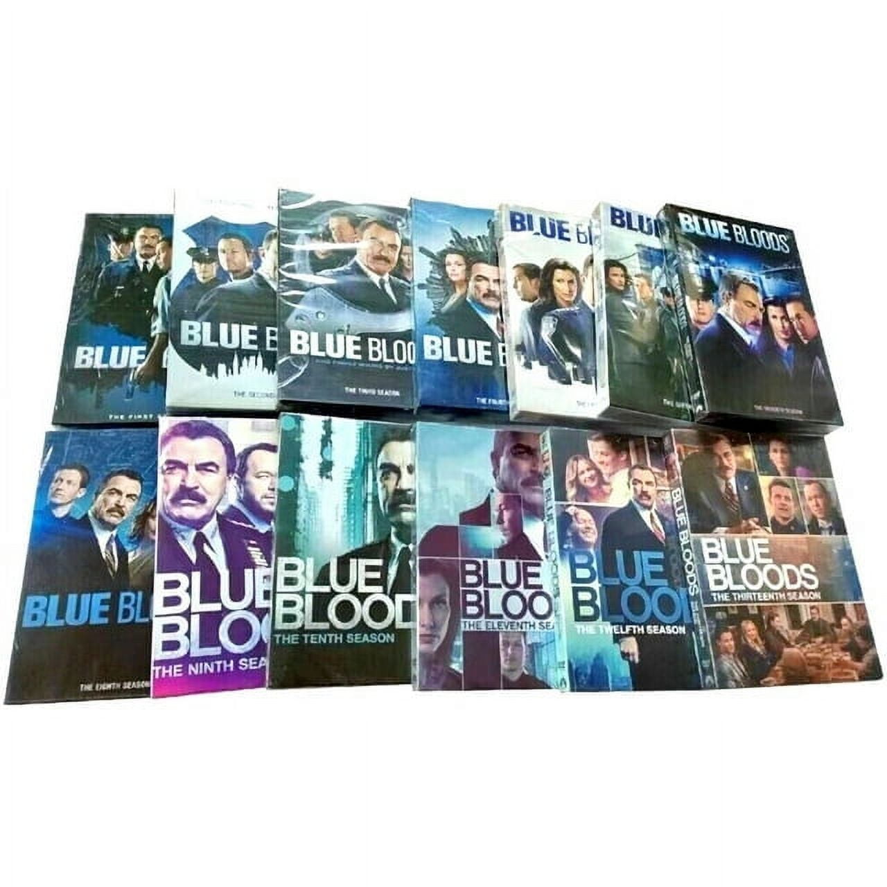Walmart Exclusive: Blue Bloods Complete Series Season 1-13 DVD - NYPD, Reagan Family Crime Drama ...