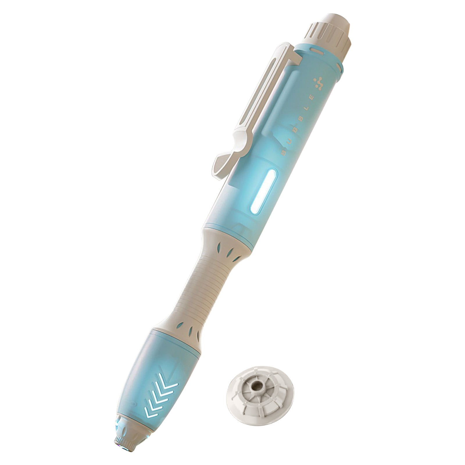 Blue Blue Automatic Bubble Gun 150Ml Rechargeable Bubble Blower For ...