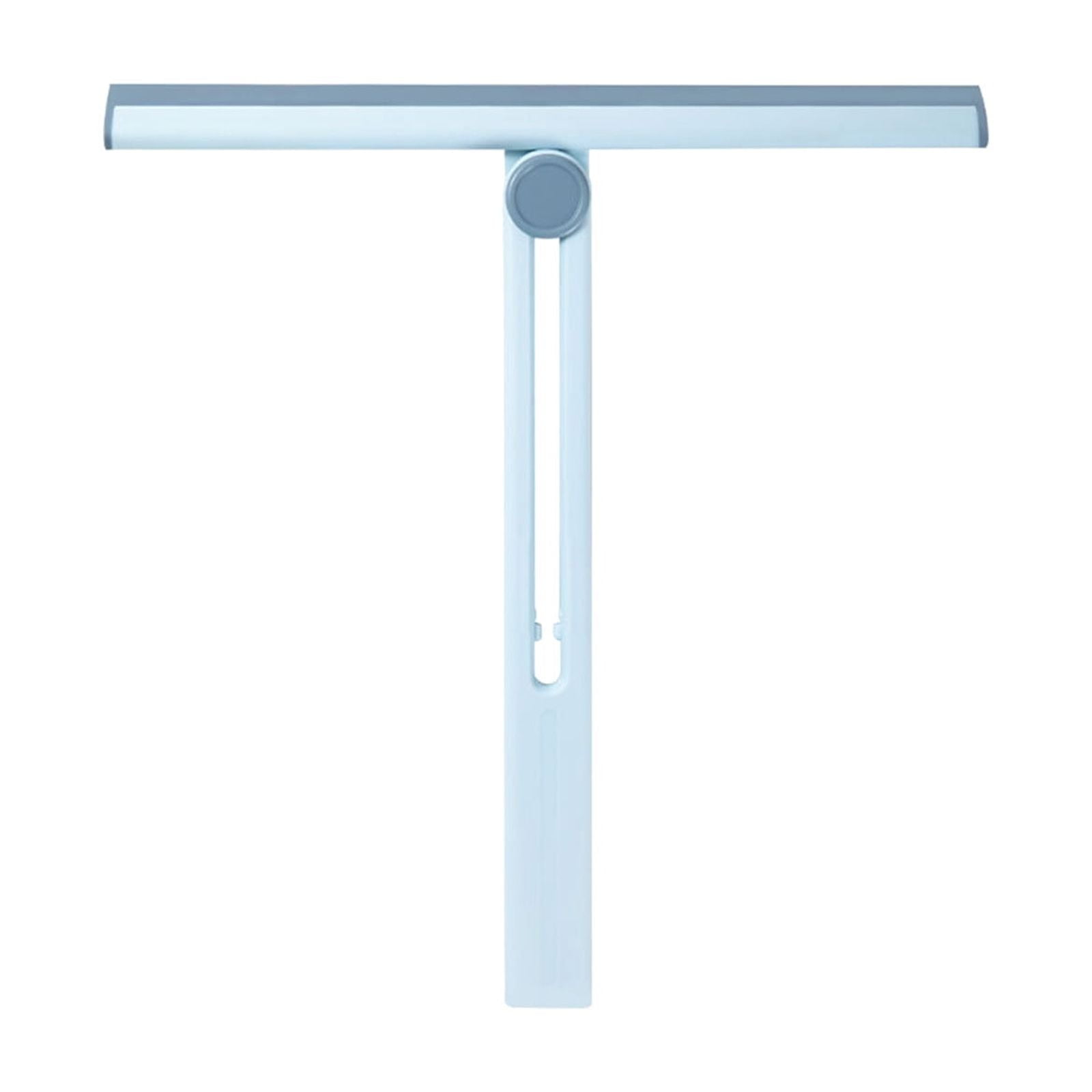 Blue Blue Foldable Window Scraper With Rotatable Head, Non-Slip Grip ...