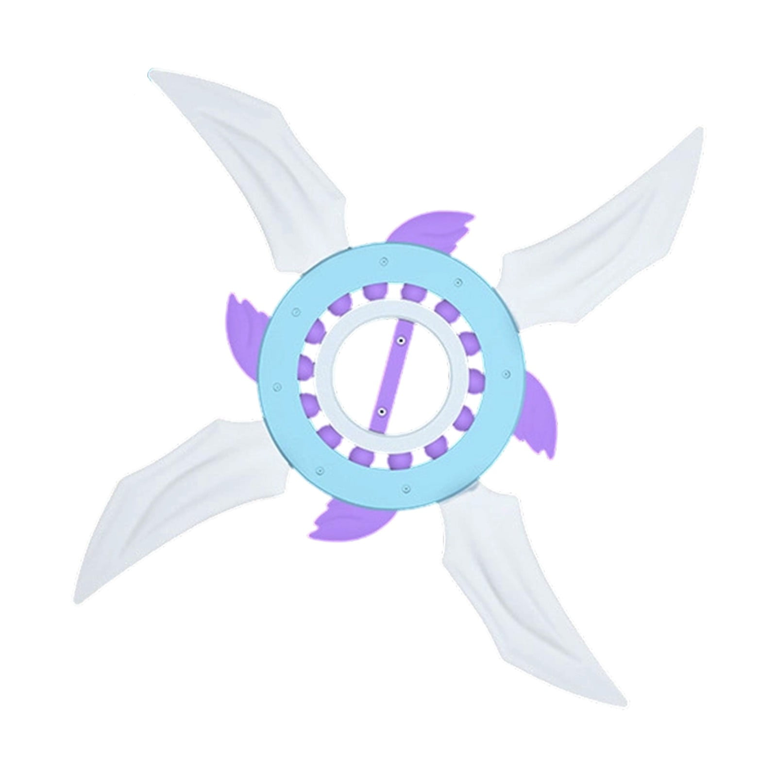 Blue Blue Glowing Flywheel With Dynamic Lighting Effects And Durable ...