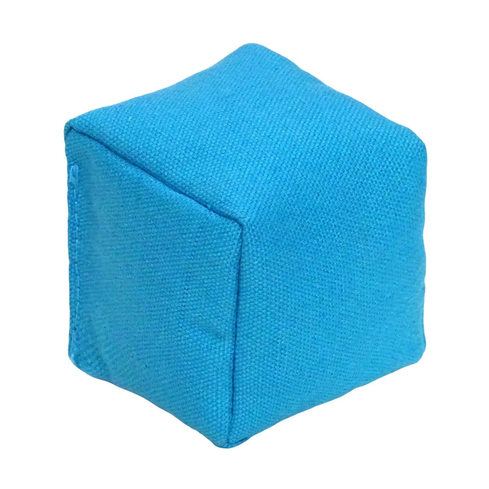 Blue Blue Solid Color Canvas Sandbag Hand Sewn Throw Toy Kick Sandbag ...