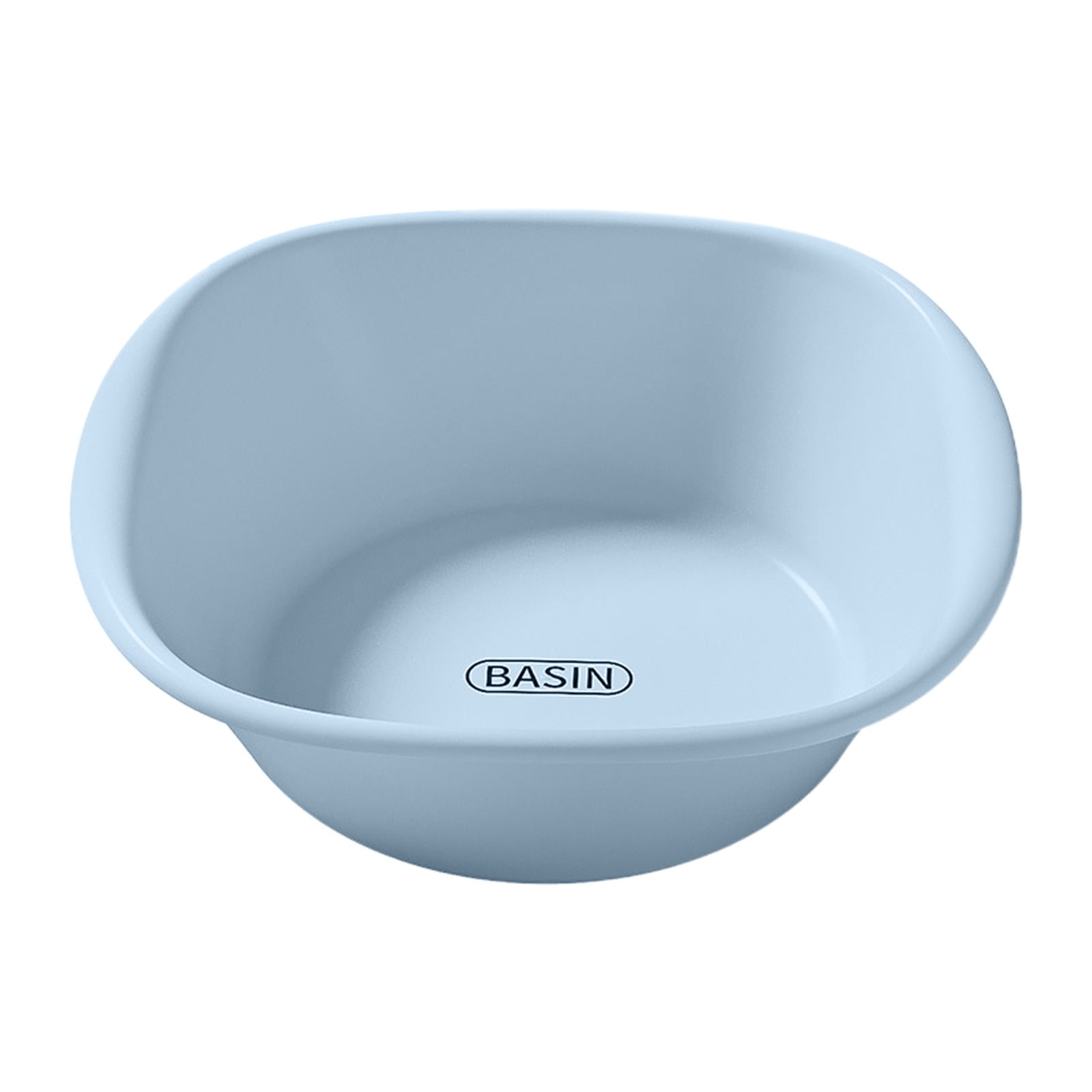 Blue Blue Thickened Square Plastic Basin Multipurpose Household Tub For ...