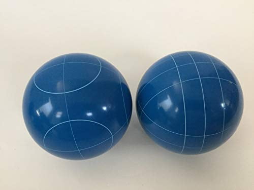 Blue Bocce Ball Set - 107mm Replacement Lawn Game - Walmart.com