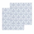 Blue Boho Kitchen Dish Towels for Drying Dishes Set of 2, Middle ...