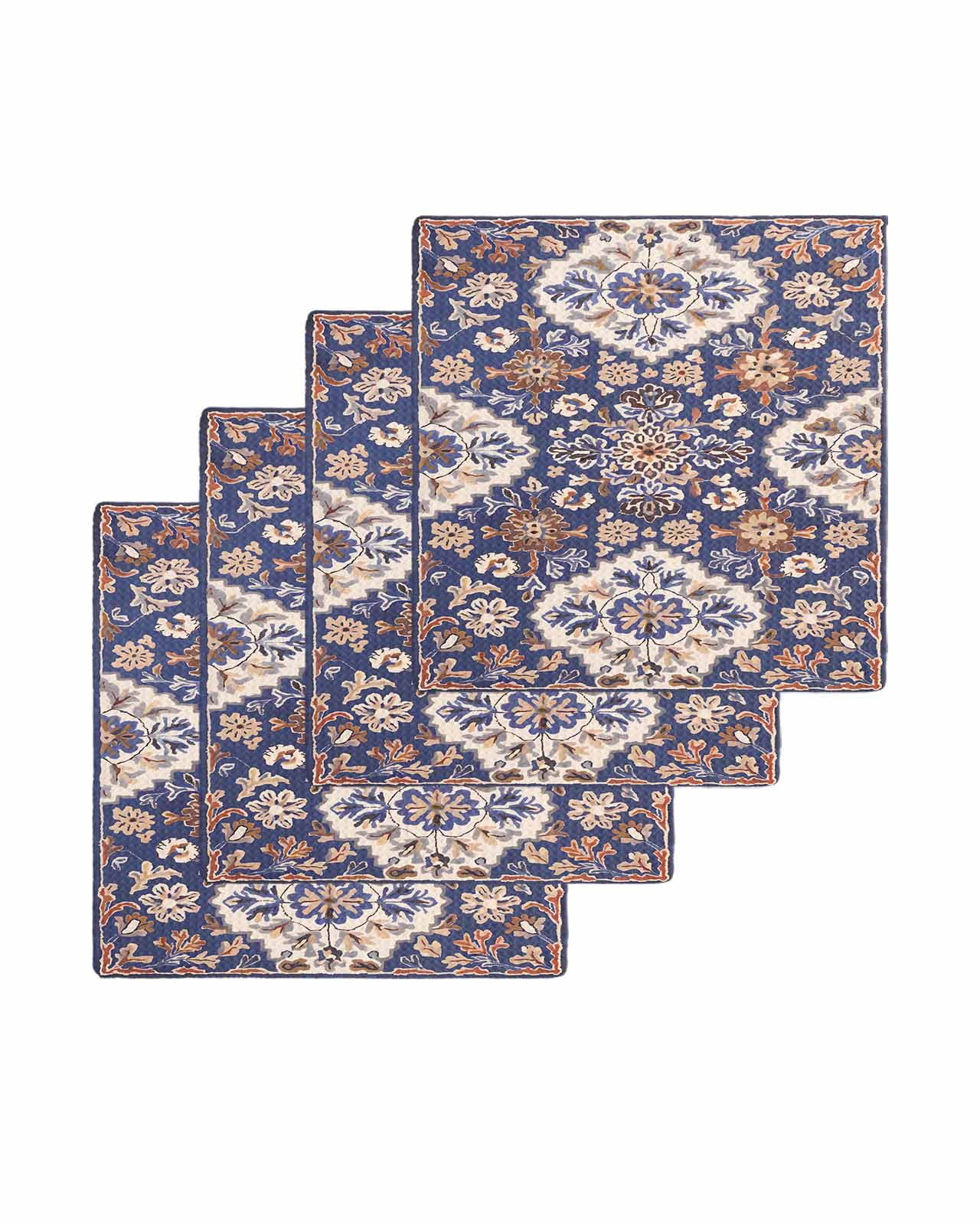 Blue Boho Kitchen Dish Towels for Drying Dishes Set of 4, Farmhouse ...