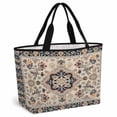 Blue Boho Mesh Beach Bag for Women Men,Large Beach Tote Waterproof ...