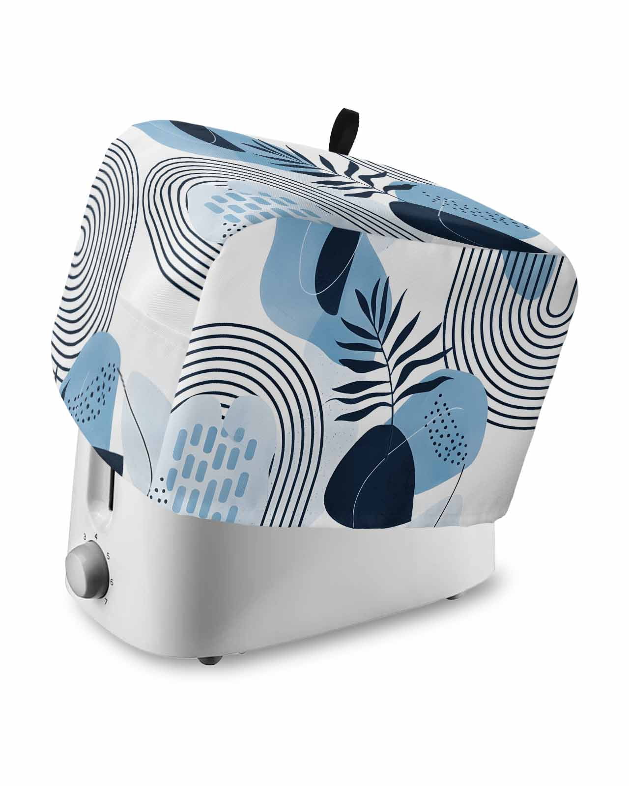 Blue Bohogeometric Small Toaster Cover 2 Slice, Kitchen Appliance ...