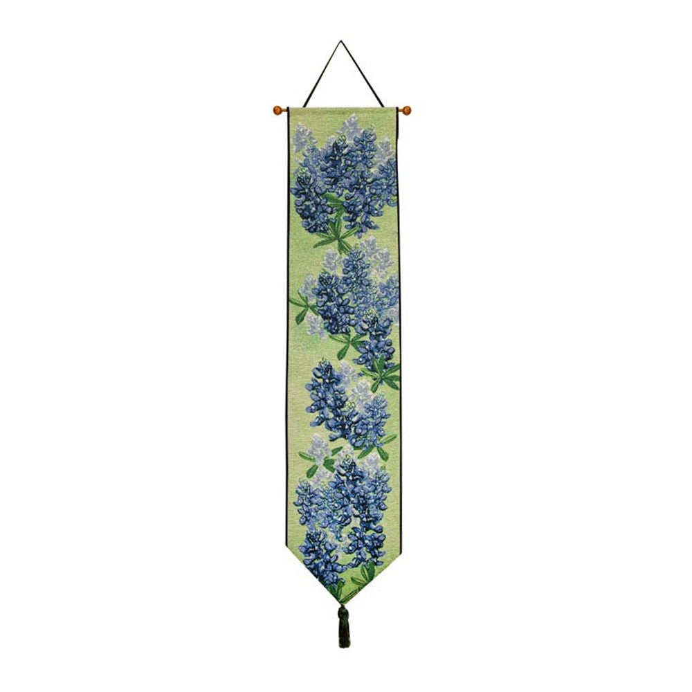 Blue Bonnet-9X41 Woven Tapestry Bell Pull - Walmart.com